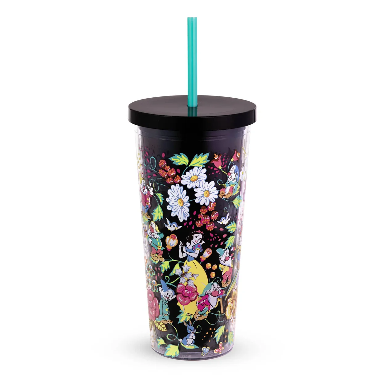 Disney Double Wall Tumbler With Straw Disney Classics On The Green ...